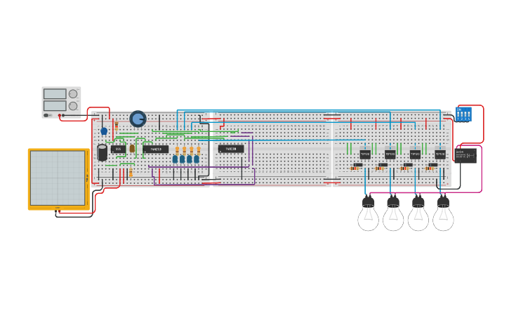 Circuit design Sistema de Encendido | Tinkercad