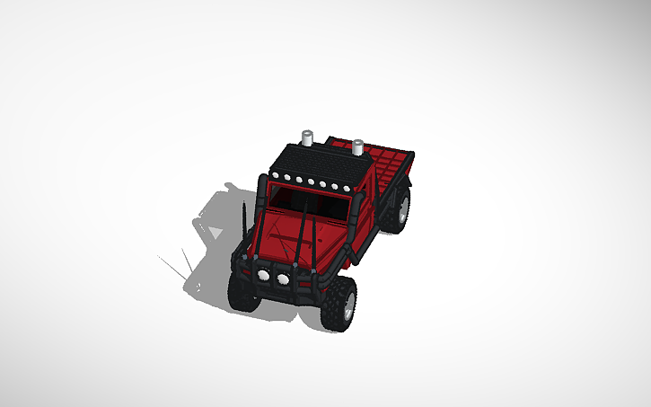 3D design 79 landcruiser - Tinkercad
