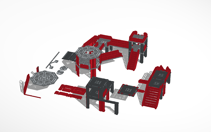 3D design Legion Walkways - Tinkercad