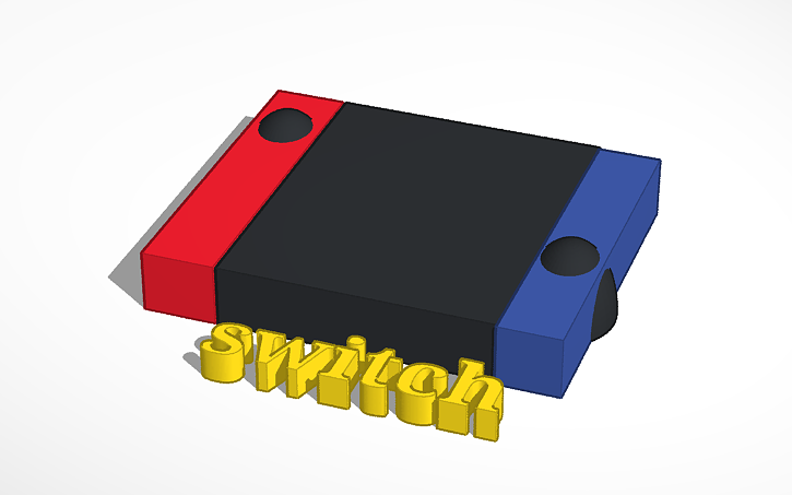 3D design the switch | Tinkercad