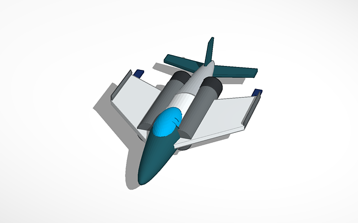 3D design Aeroplane to throw | Tinkercad