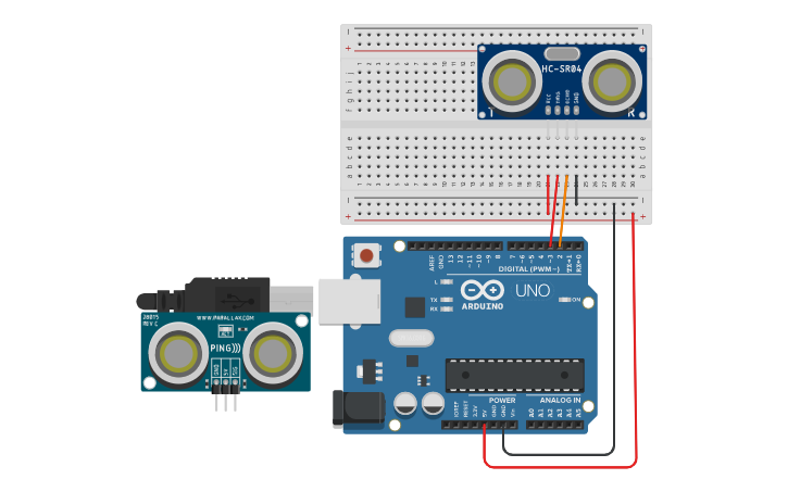 Circuit design Ultarsonic_Block_IAB_06 - Tinkercad