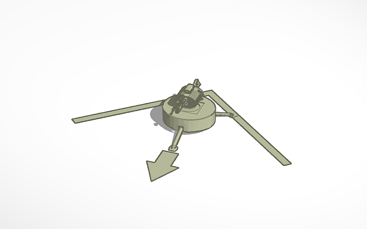 3D design rust auto turret - Tinkercad