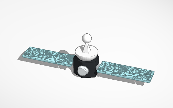 3D design Satellite 1 (GPS) - Tinkercad