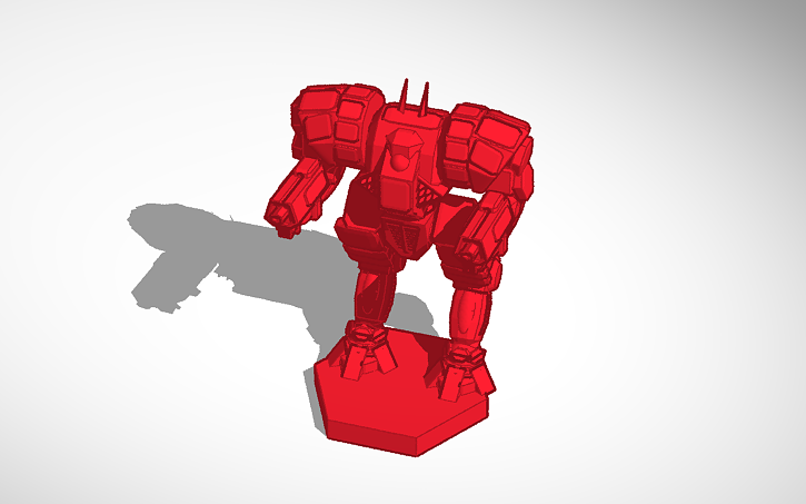 3D design Thug THG-11E mech for battletech | Tinkercad