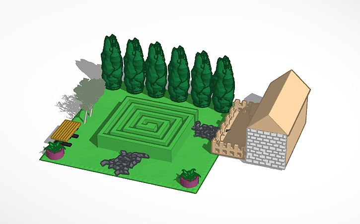 3D design My garden - Tinkercad