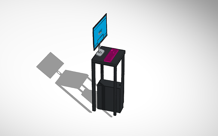 3D design my desk | Tinkercad