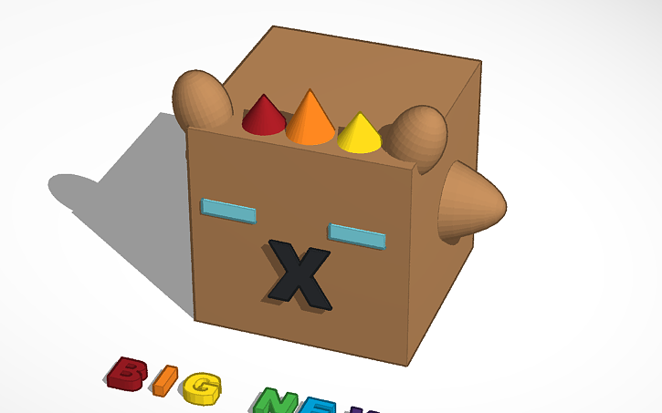 3D design By the power of the tri-goat, I bring you news! | Tinkercad