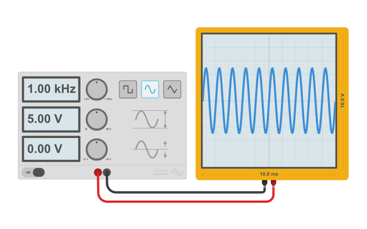Circuit Design Function Generator Tinkercad