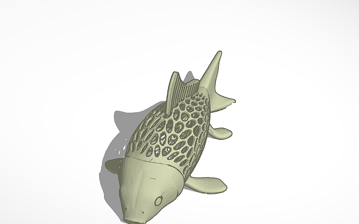 3D design Fish - Tinkercad