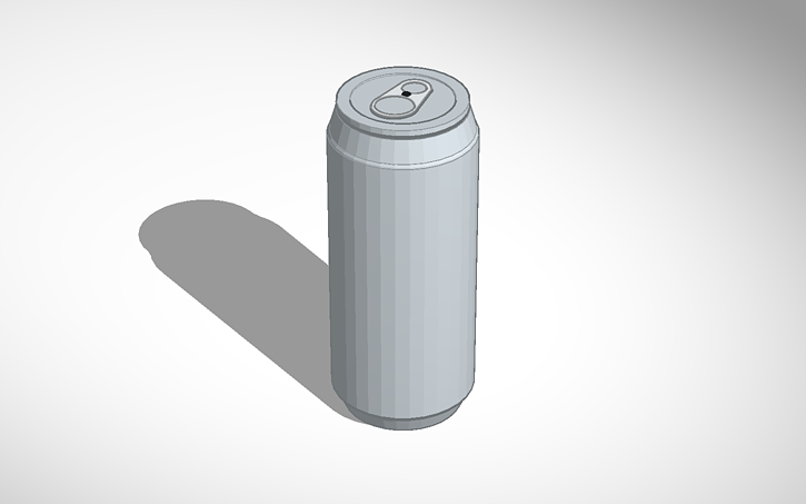 3D design Can - Tinkercad