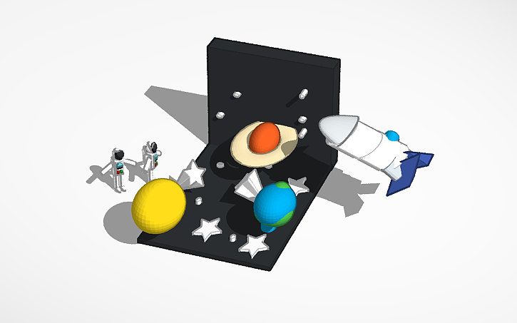 3D design space - Tinkercad