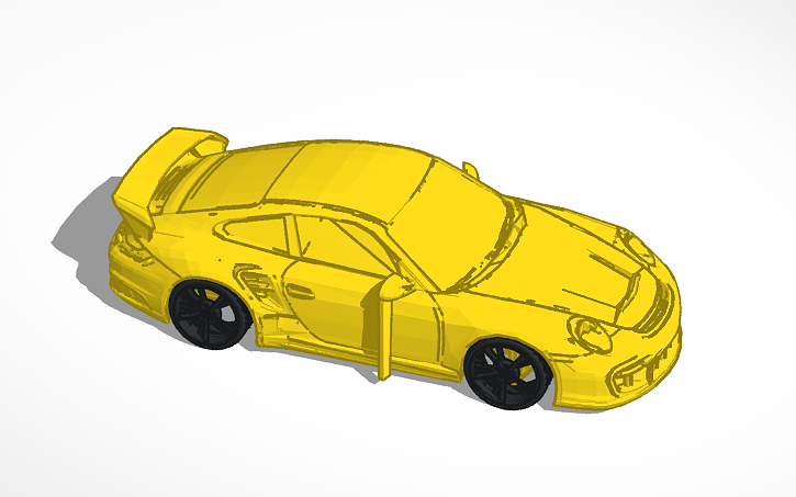 3D design porsche - Tinkercad