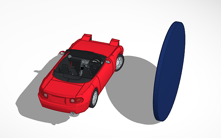 3D design 1991 Mazda MX-5 Miata - Tinkercad