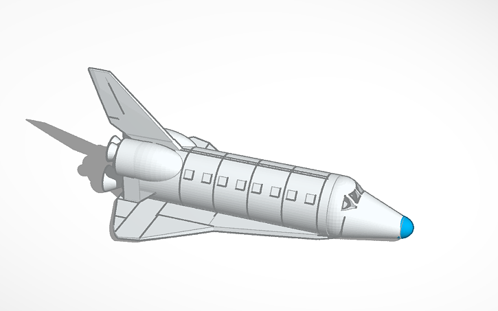 3D design Space Shuttle - Tinkercad