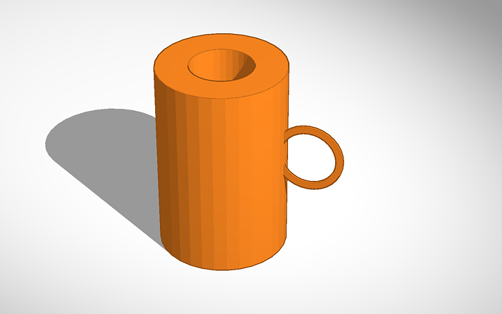 3D design Easy to make Cup! | Tinkercad