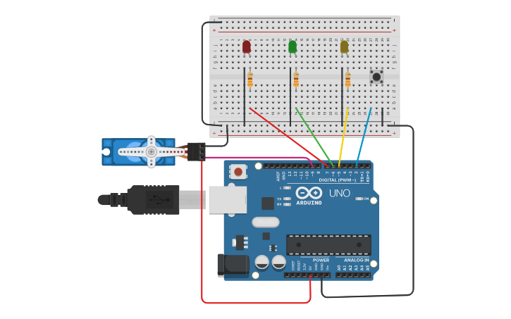 Circuit design String Com | Tinkercad