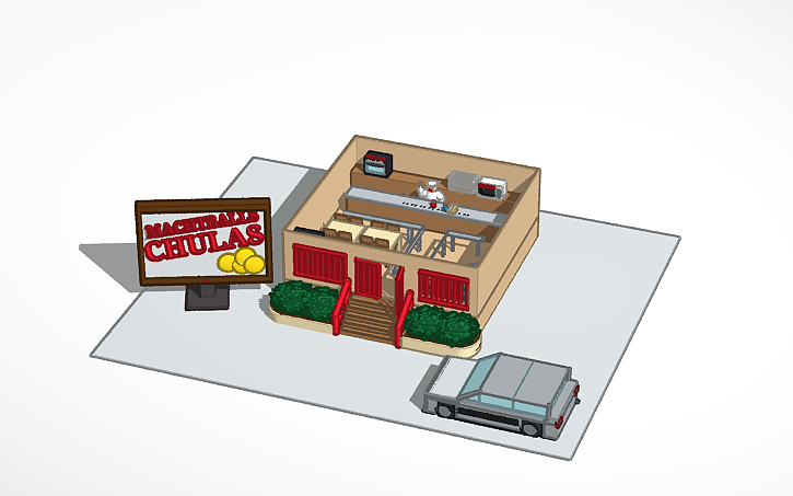 3D design BAR CHULO | Tinkercad