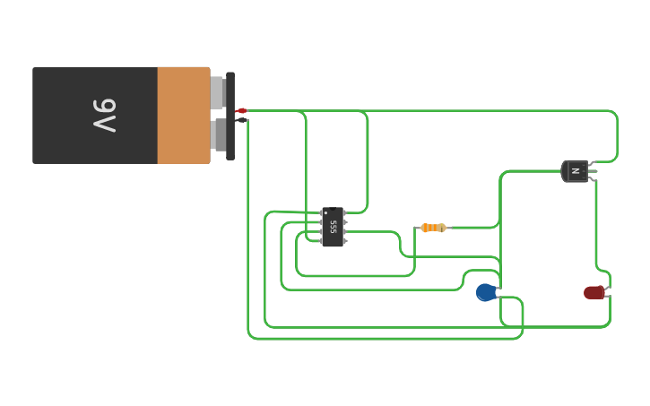 Circuit design Fading LED | Tinkercad