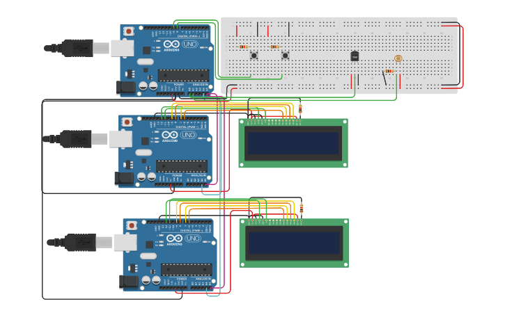 Circuit Design I2c Button Tinkercad