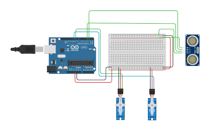 Circuit design Prova 3Tri Arduino - Tinkercad