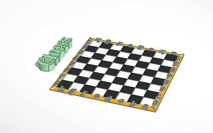 3D design Chess set | Tinkercad