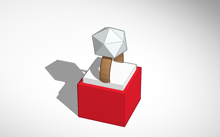 3D design TEK TAŞ - Tinkercad