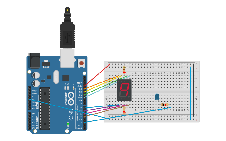 Circuit design Summative Quiz 1 - Tinkercad