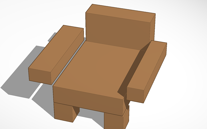 3D design My chair - Tinkercad
