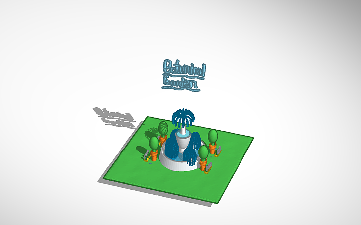 3D design VIIE_Aditya_BOTANICAL GARDEN | Tinkercad