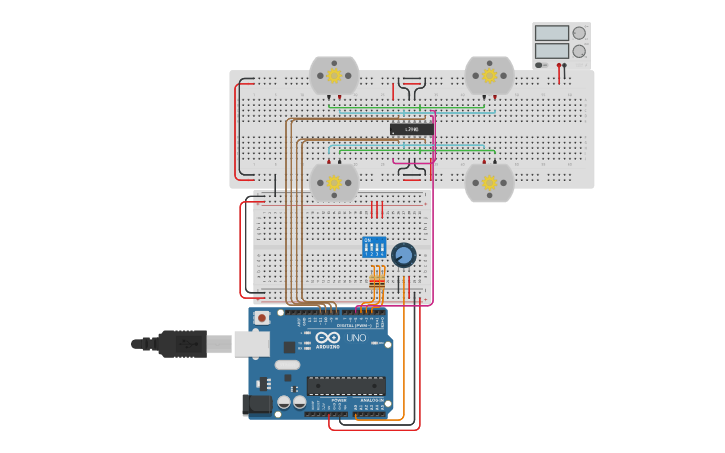 Circuit design Lab 4.3 - Tinkercad