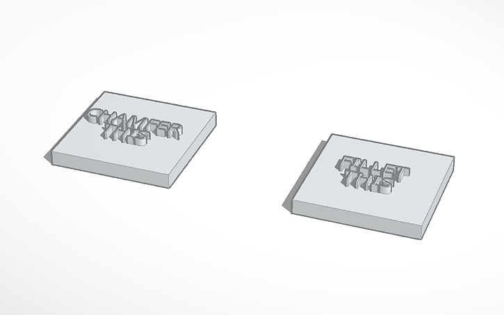 3D design Chamfer and Fillet - Tinkercad