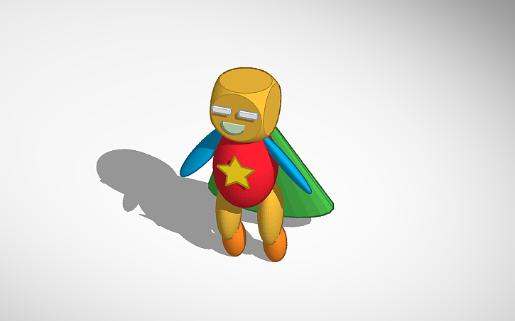 3D design LC- Superhero Suit3 - Tinkercad