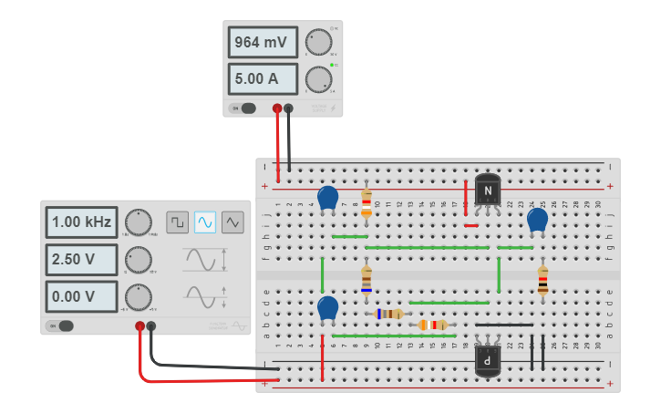 Circuit design Circuito3 | Tinkercad