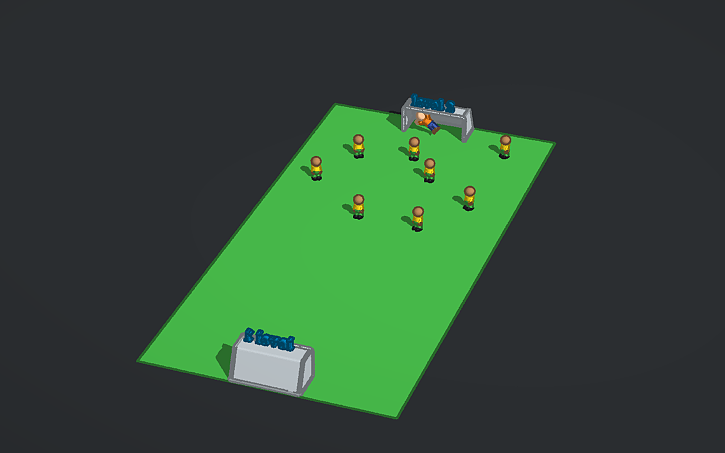 3D design Super socker - Tinkercad