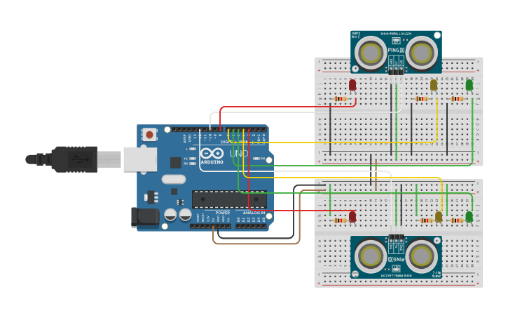 Circuit design Copy of Density Based Traffic light control system ...