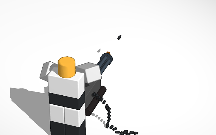 3D design minigunner of tds | Tinkercad