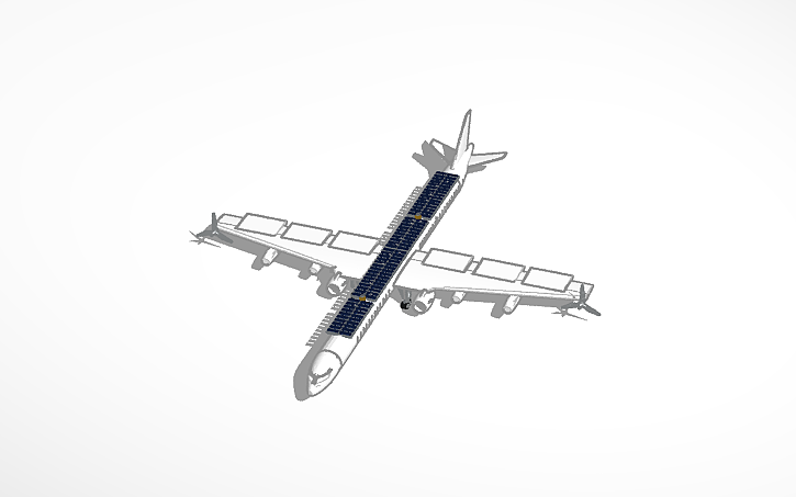 3D design Airplane | Tinkercad