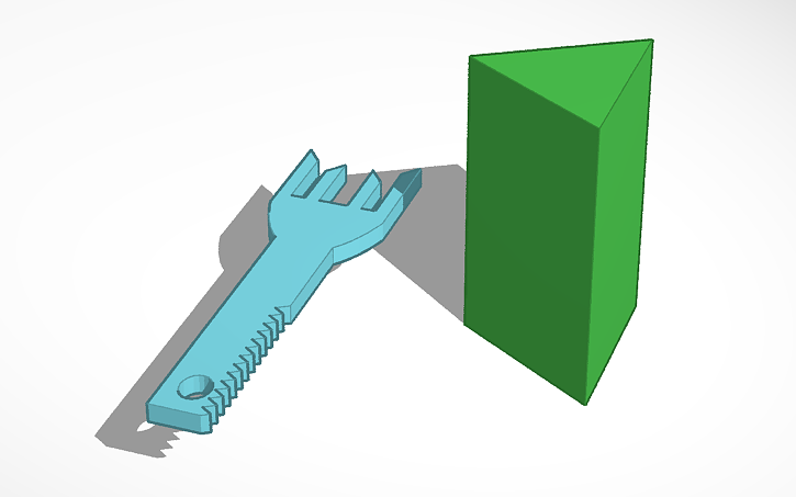 3D design mega-spork© | Tinkercad