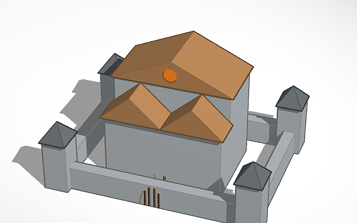 3D design Castle - Tinkercad