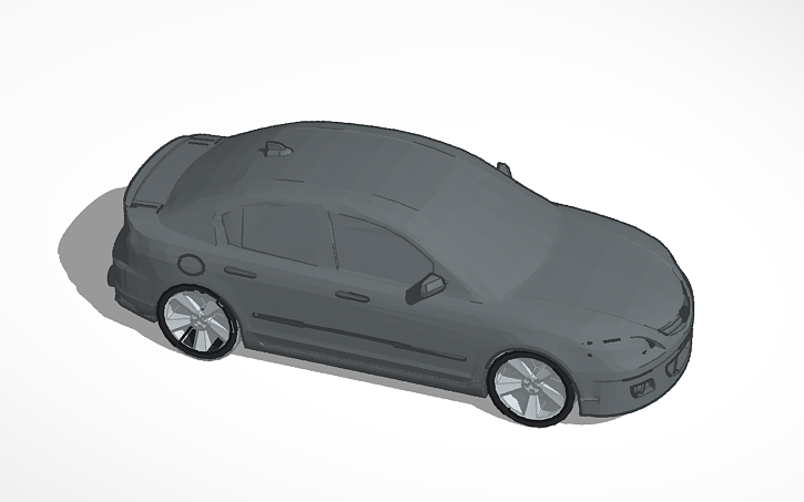 3D design Mazda 3 - Tinkercad