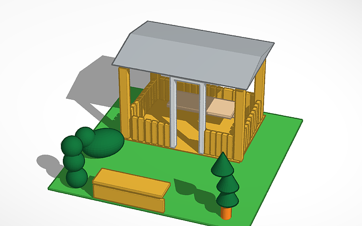 3D design My Gazebo | Tinkercad