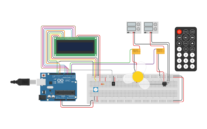Circuit Design Of Arduino Switching On Off Appliances Using Ir Remote