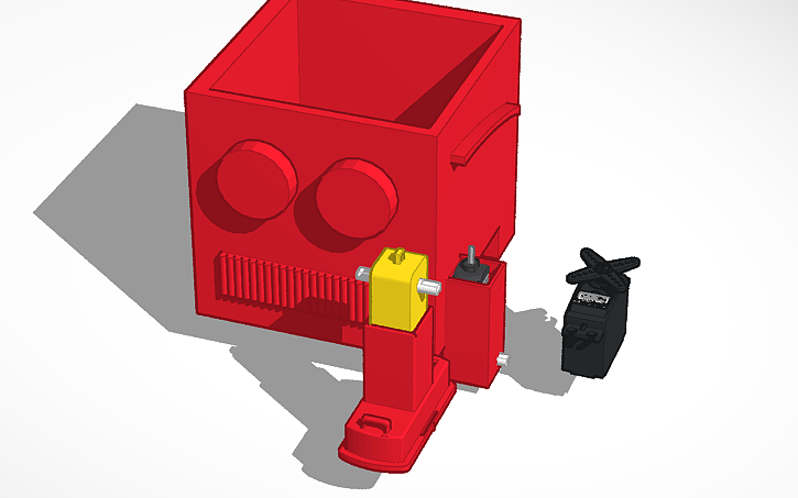 3D design Copy of Cardboard Robot - Tinkercad