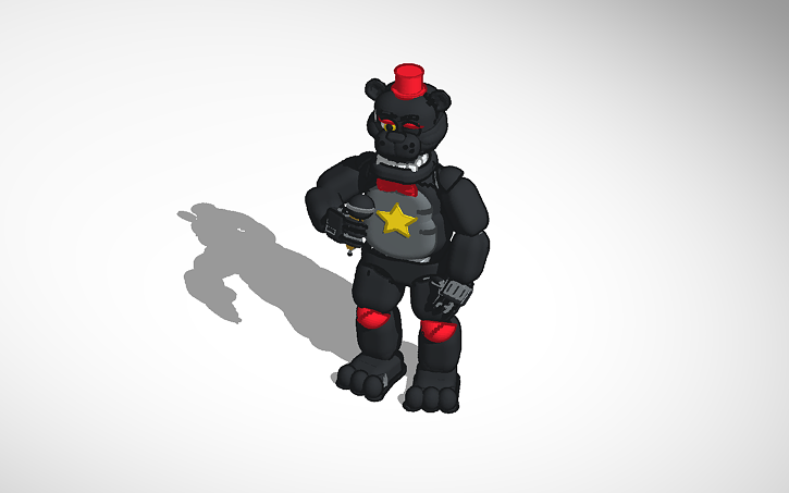 3D design lefty - Tinkercad