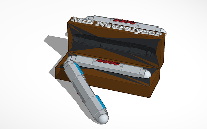 3D design MiB Neuralyzer - Tinkercad