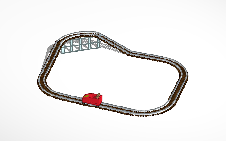 3d Design Roller Coaster Tinkercad