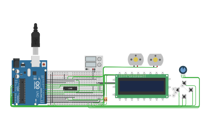 Circuit design trabalho - Tinkercad
