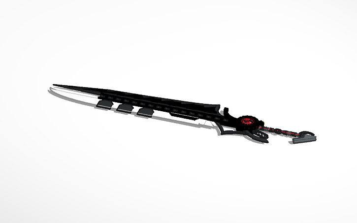 3D design Mecha Sword (Red Virus) by [EMPOWERED] DJ-ASSASSIN - Tinkercad
