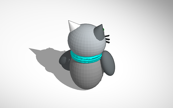 3D design a cat | Tinkercad